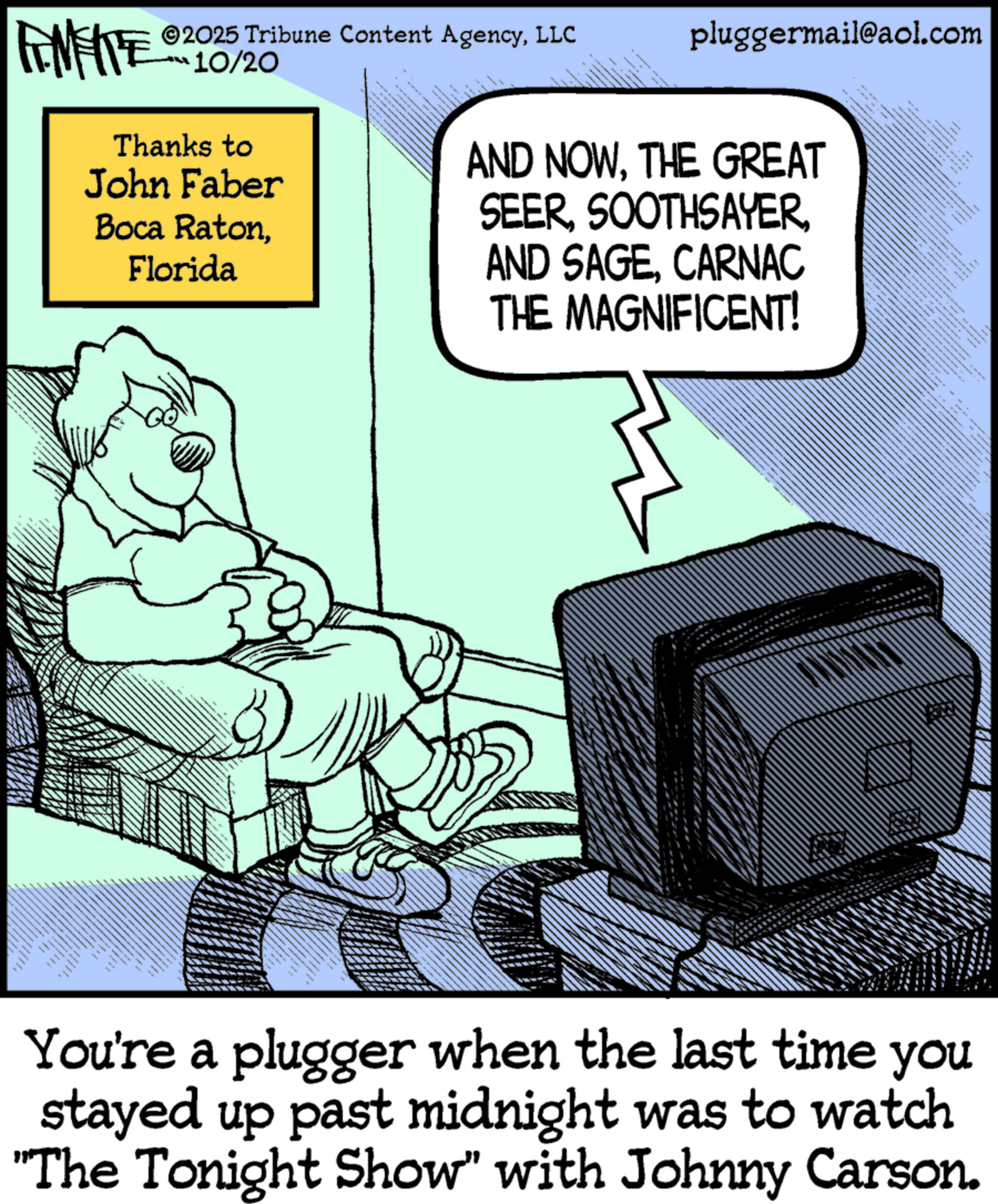 Pluggers Comic Strip 2025-10-20 | Comics Kingdom