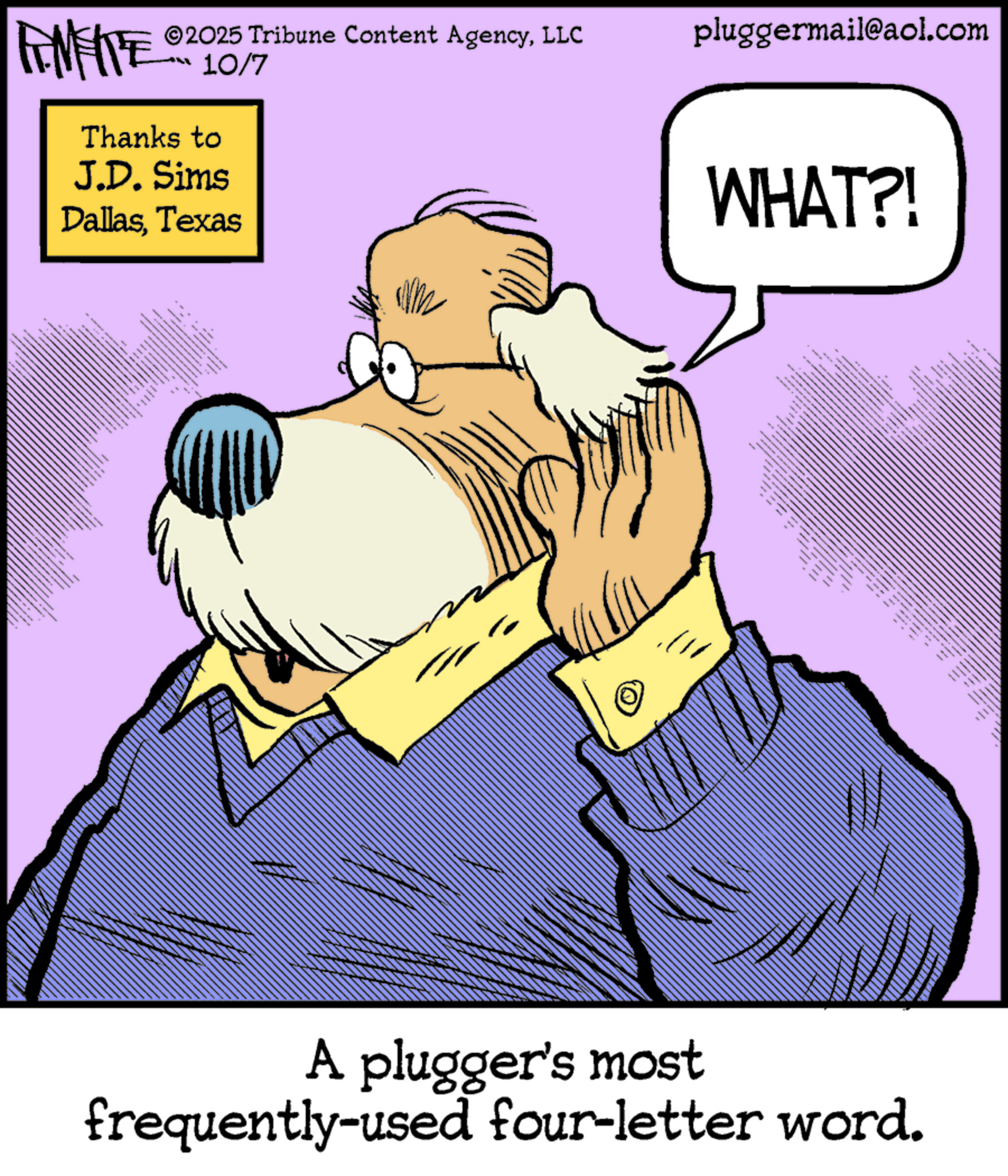 Pluggers Comic Strip 2025-10-07 | Comics Kingdom