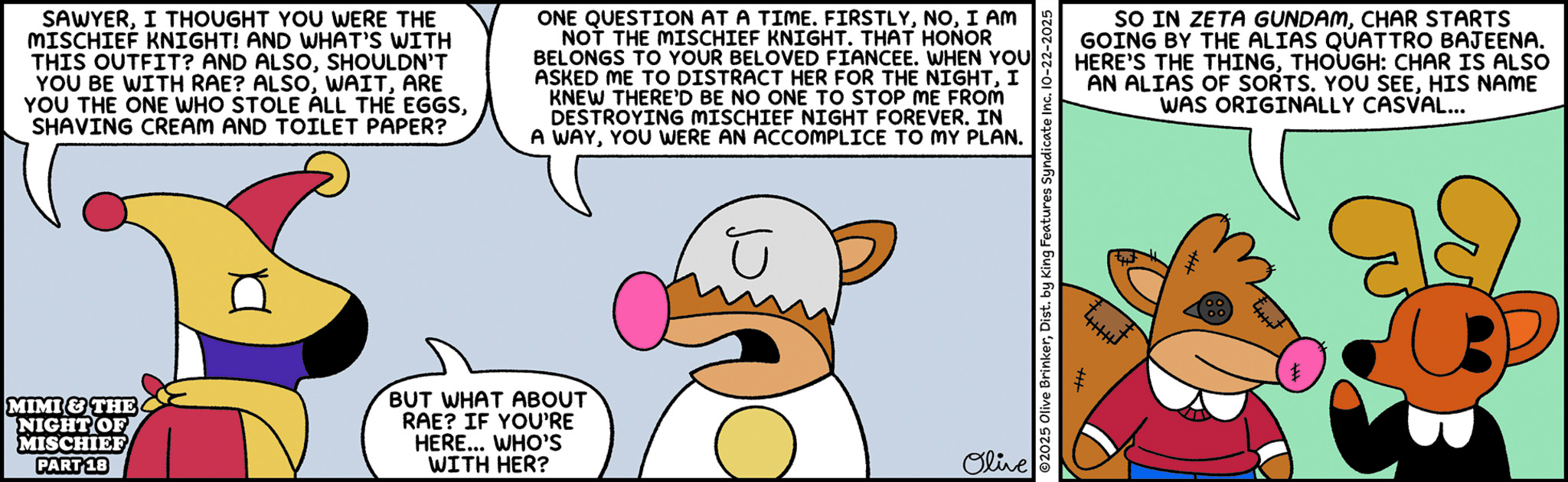 Rae The Doe Comic Strip 2025-10-22 | Comics Kingdom