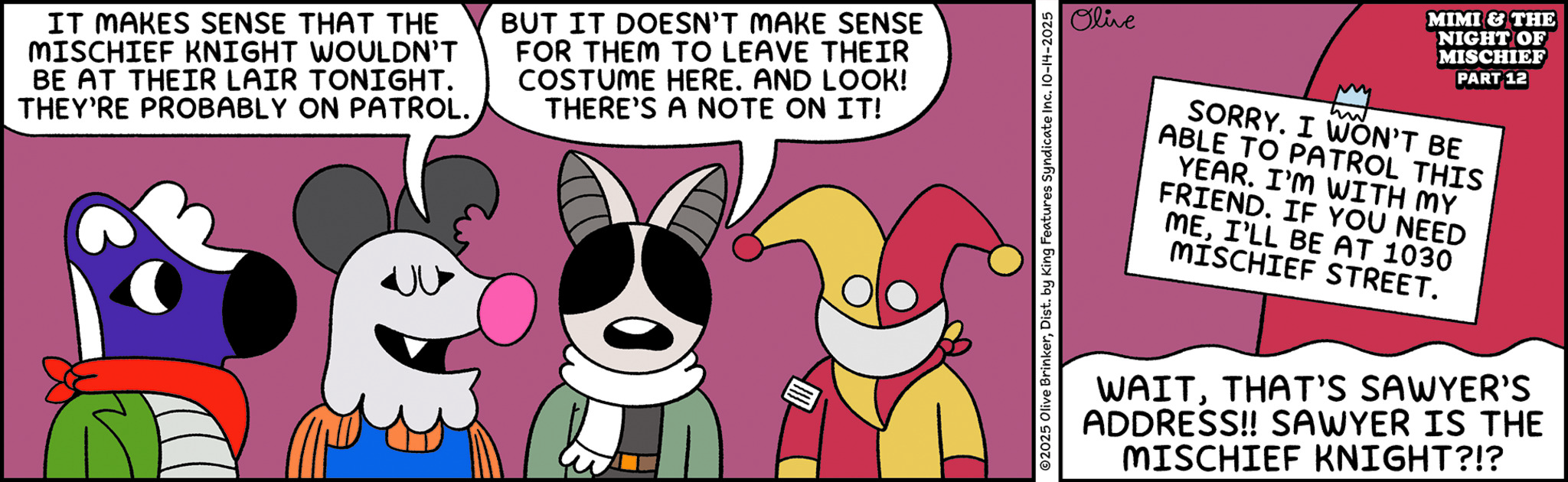 Rae The Doe Comic Strip 2025-10-14 | Comics Kingdom