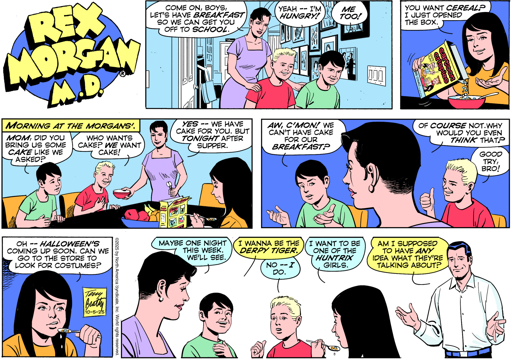 Rex Morgan M.D. Comic Strip 2025-10-05 | Comics Kingdom