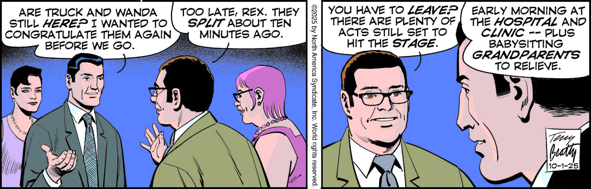 Rex Morgan M.D. Comic Strip 2025-10-01 | Comics Kingdom