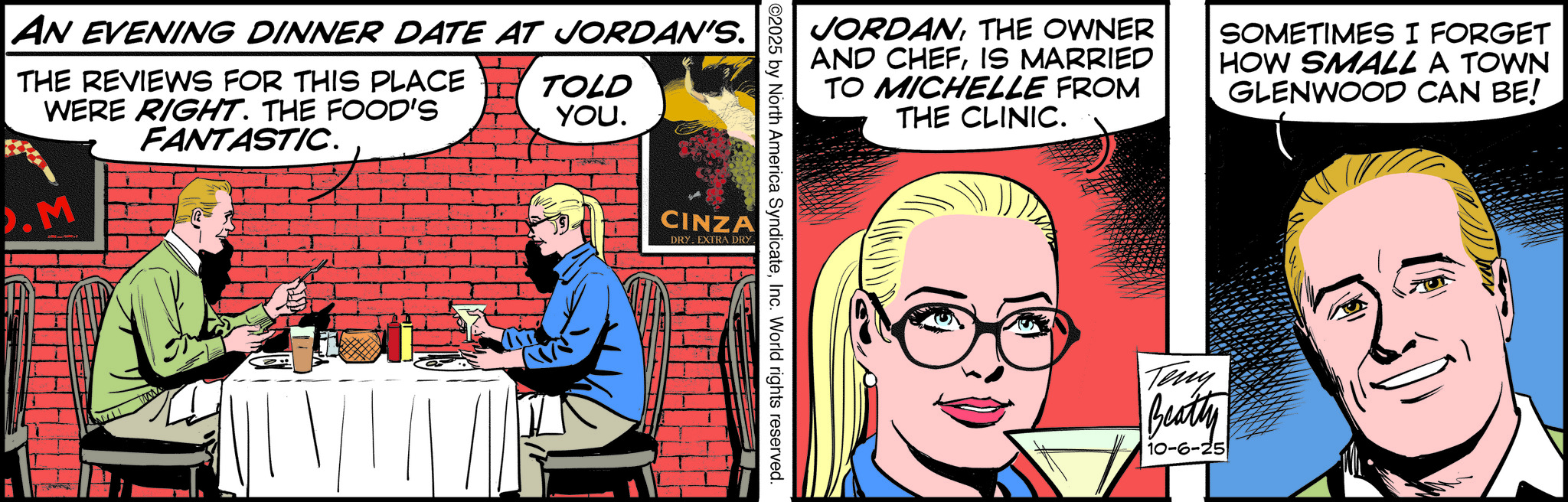 Rex Morgan M.D. Comic Strip 2025-10-06 | Comics Kingdom