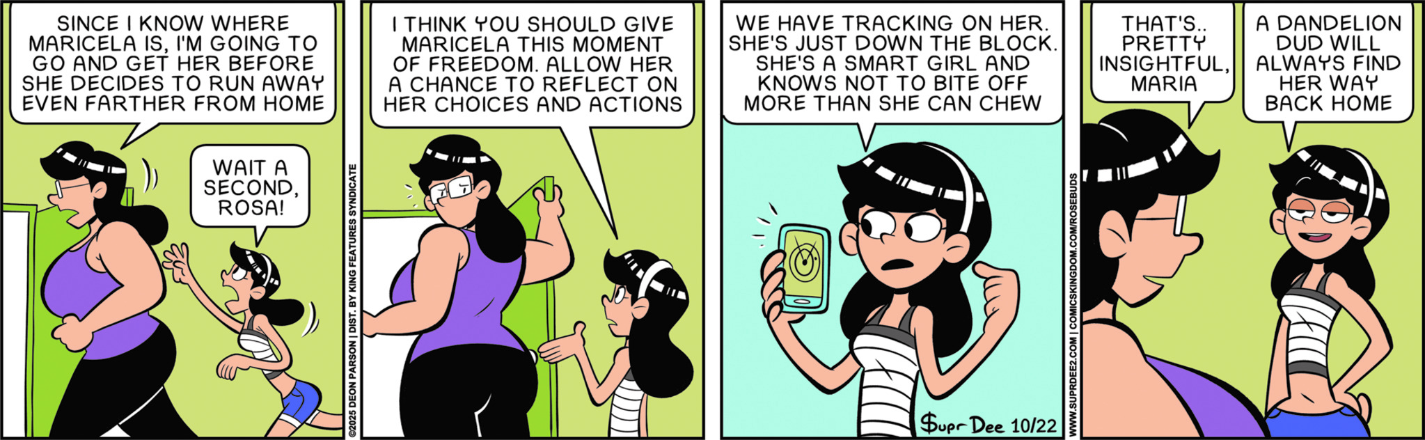 Rosebuds Comic Strip 2025-10-22 | Comics Kingdom