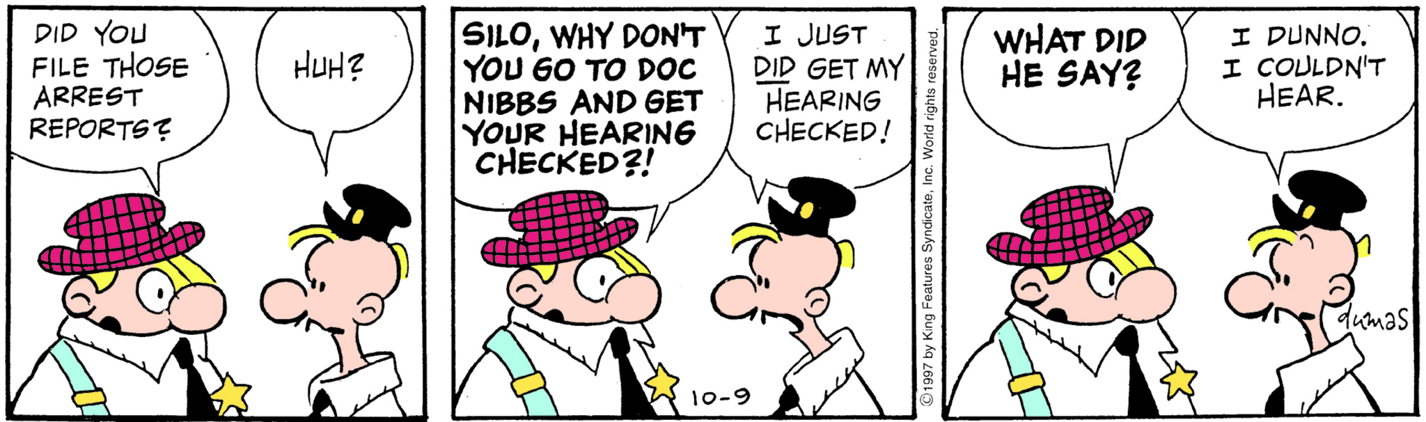 Sam And Silo Comic Strip 2025-10-09 | Comics Kingdom