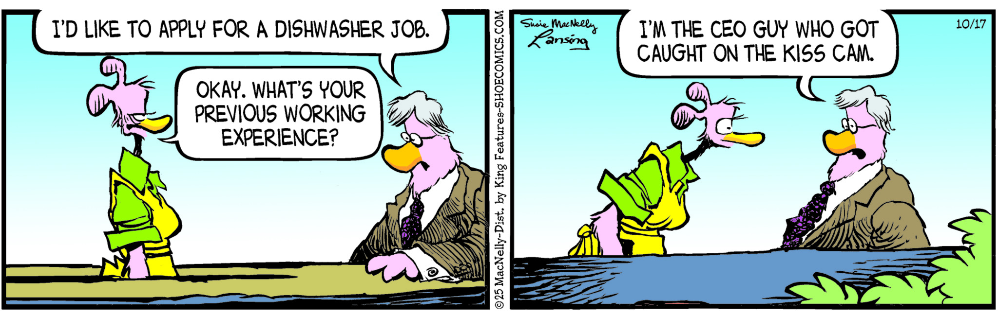 Shoe Comic Strip 2025-10-17 | Comics Kingdom