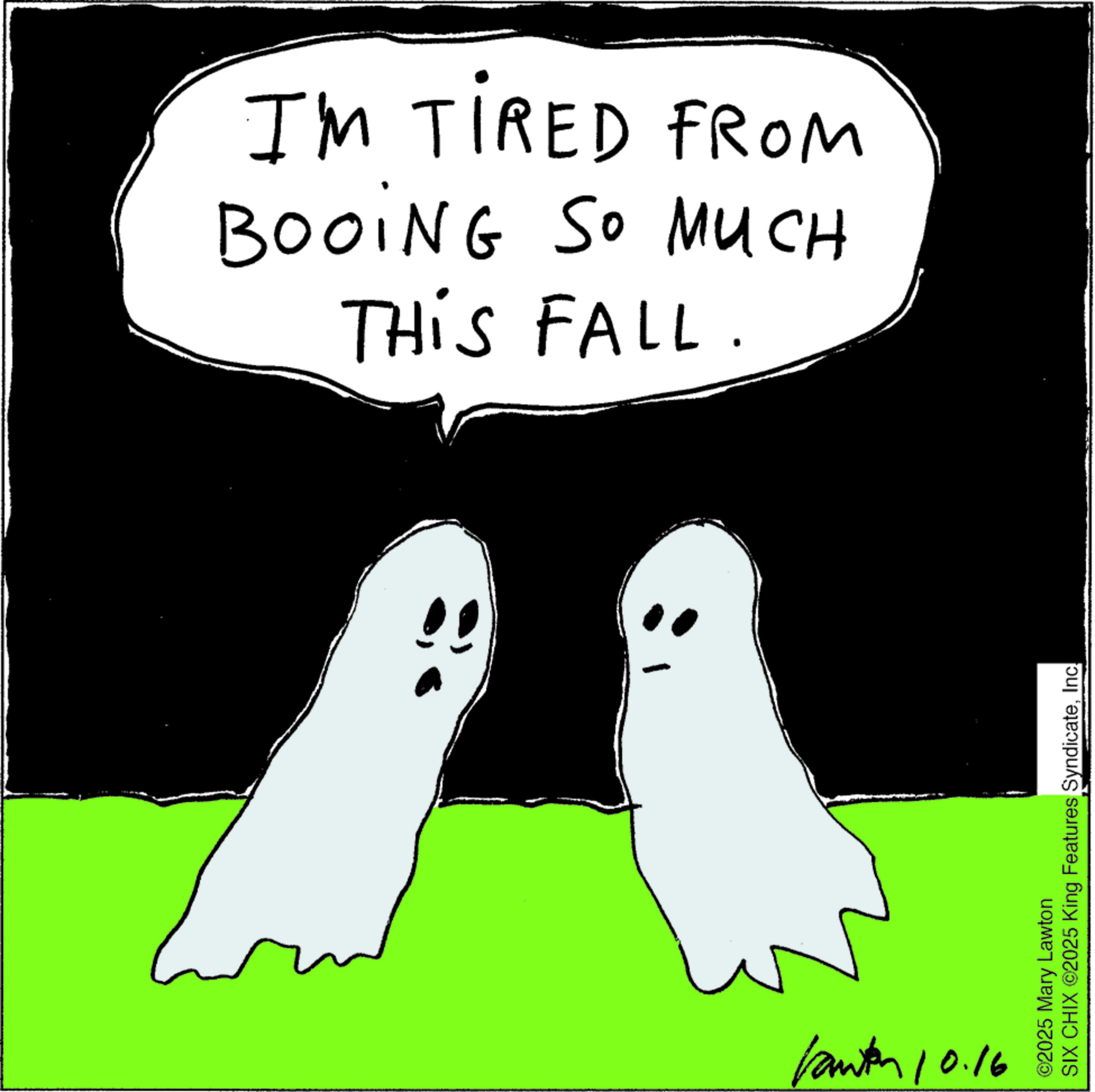Six Chix Comic Strip 2025-10-16 | Comics Kingdom