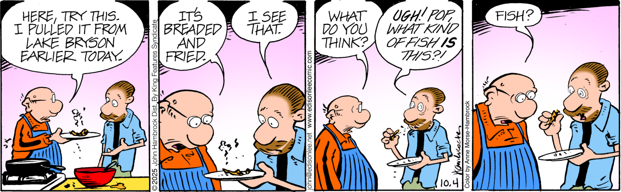 The Brilliant Mind Of Edison Lee Comic Strip 2025-10-04 | Comics Kingdom