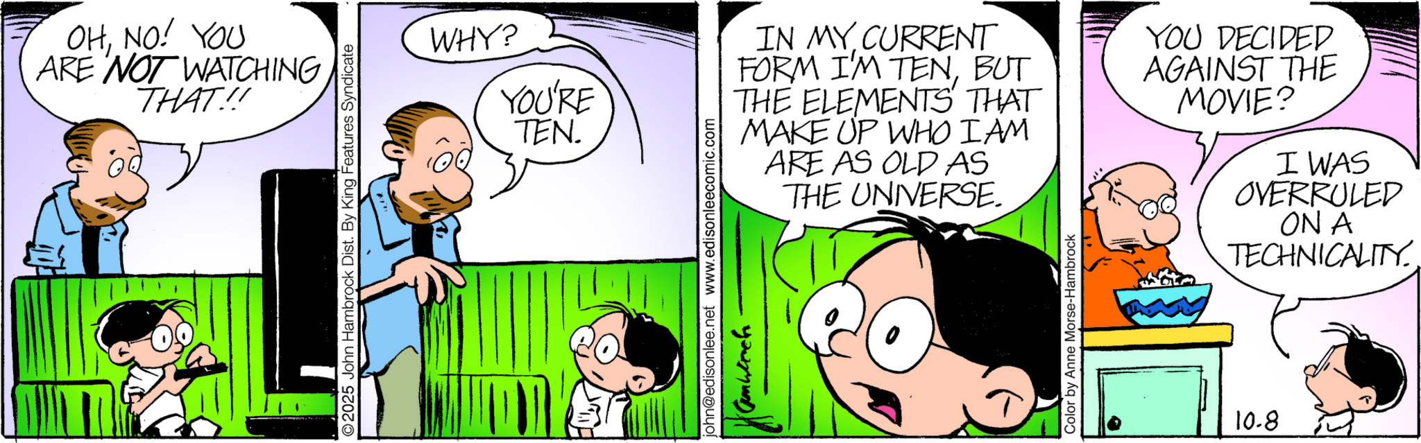 The Brilliant Mind Of Edison Lee Comic Strip 2025-10-08 | Comics Kingdom