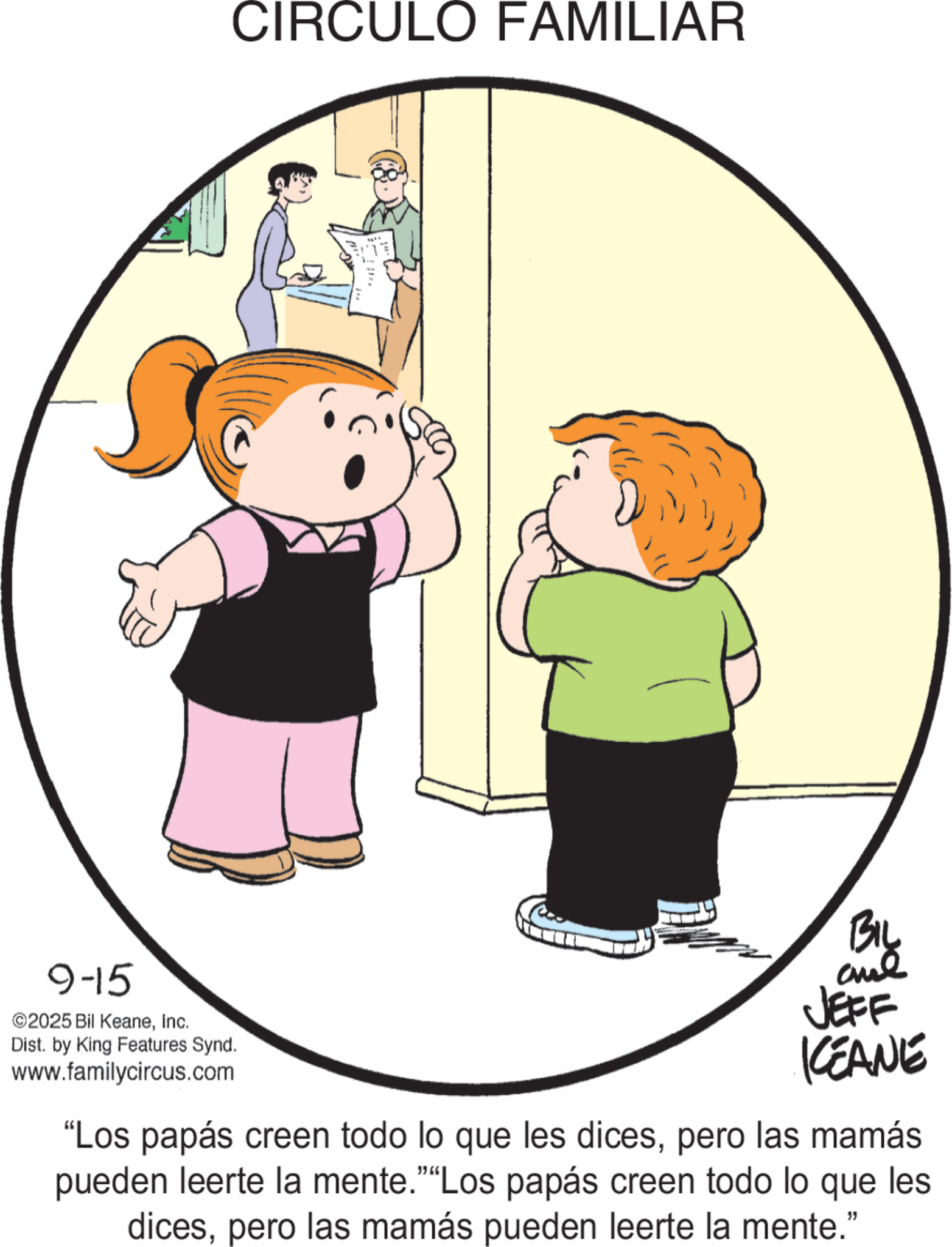 The Family Circus Comic Strip 2025-10-06 | Comics Kingdom