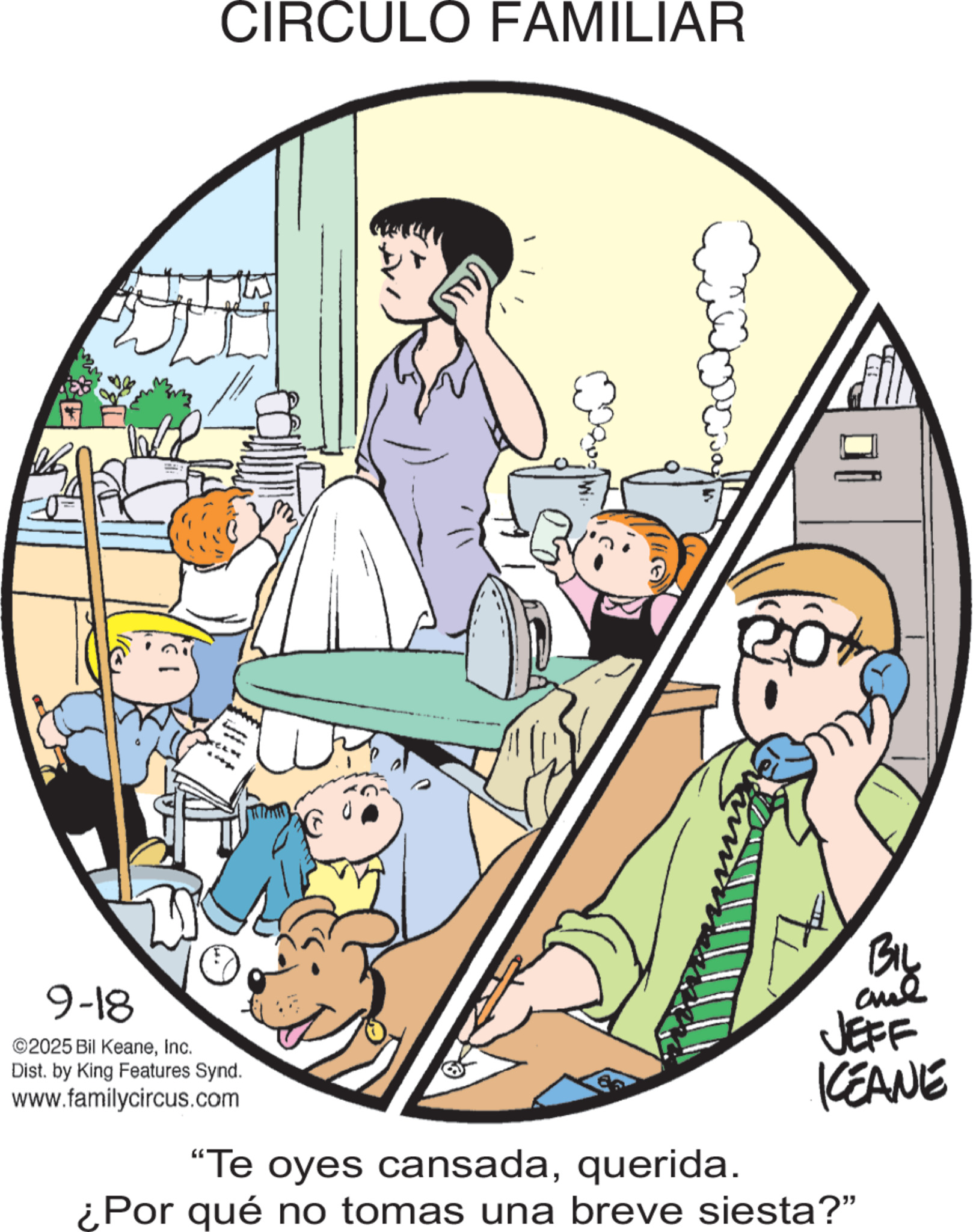 The Family Circus Comic Strip 2025-10-09 | Comics Kingdom