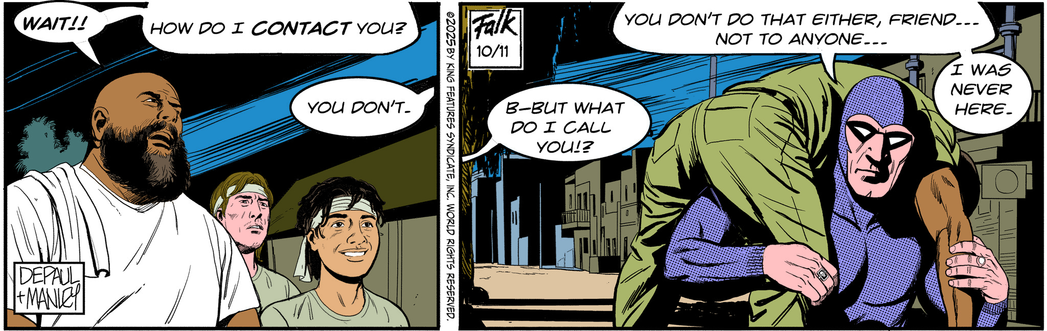 The Phantom Comic Strip 2025-10-11 | Comics Kingdom