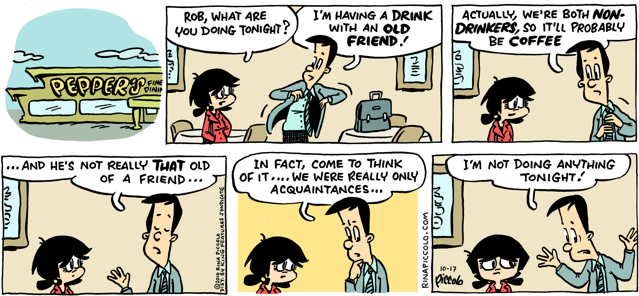 Tina’s Groove Comic Strip 2025-10-19 | Comics Kingdom