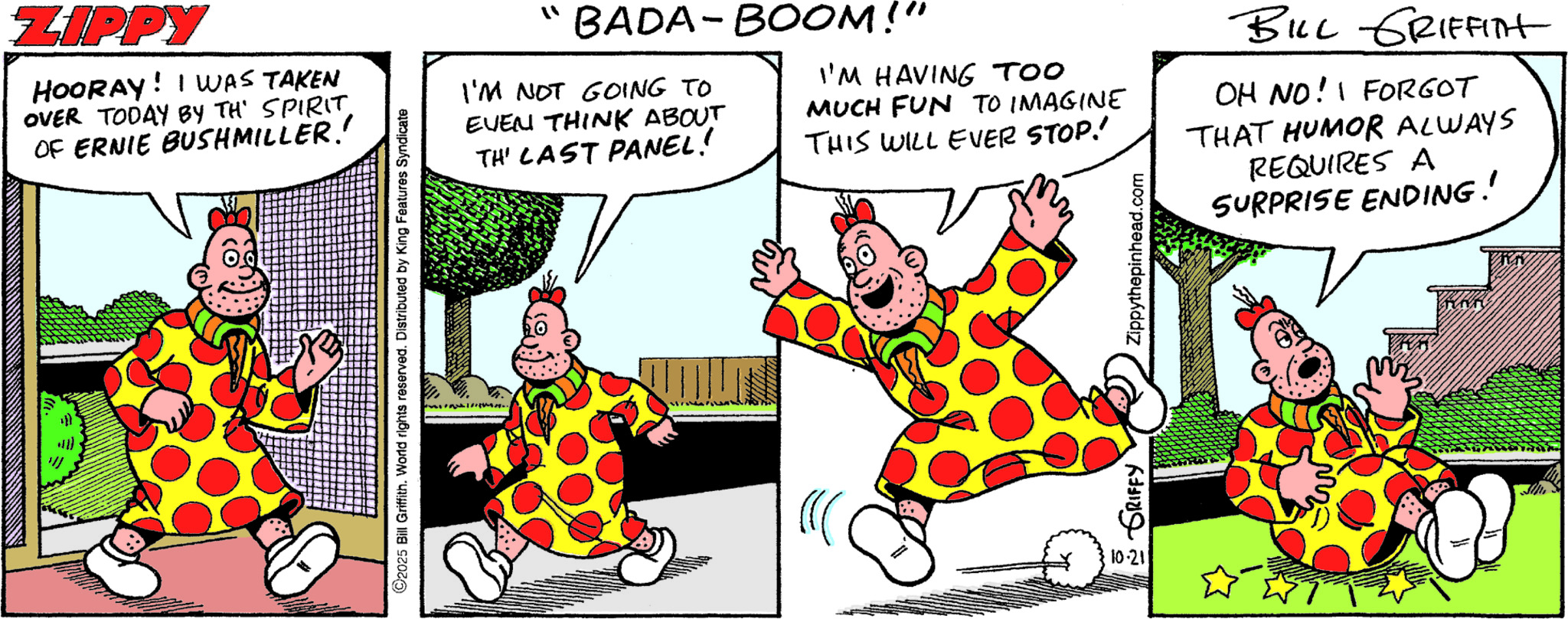 Zippy The Pinhead Comic Strip 2025-10-21 | Comics Kingdom