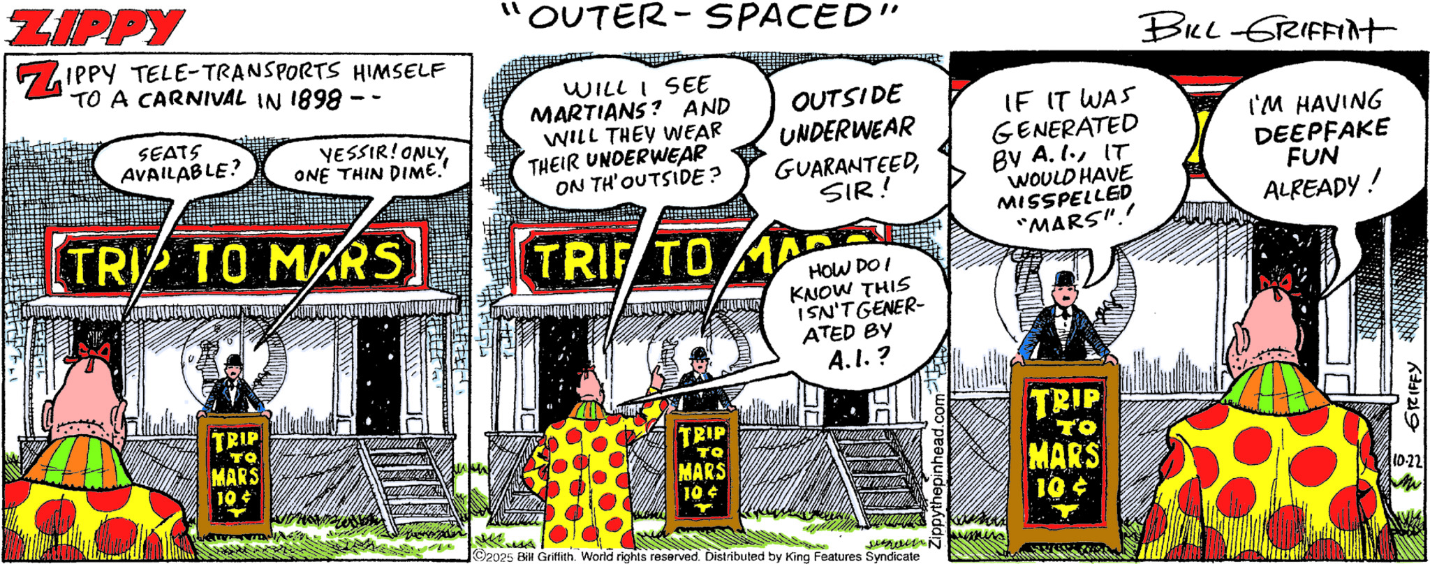 Zippy The Pinhead Comic Strip 2025-10-22 | Comics Kingdom