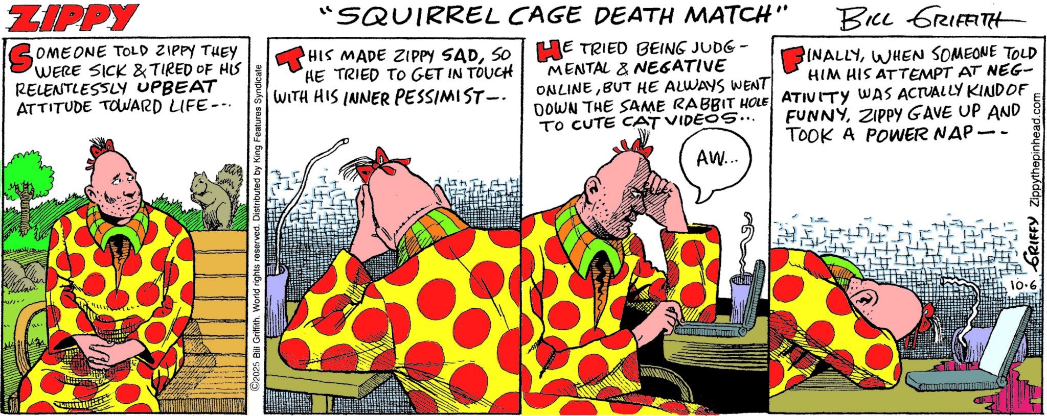 Zippy The Pinhead Comic Strip 2025-10-06 | Comics Kingdom