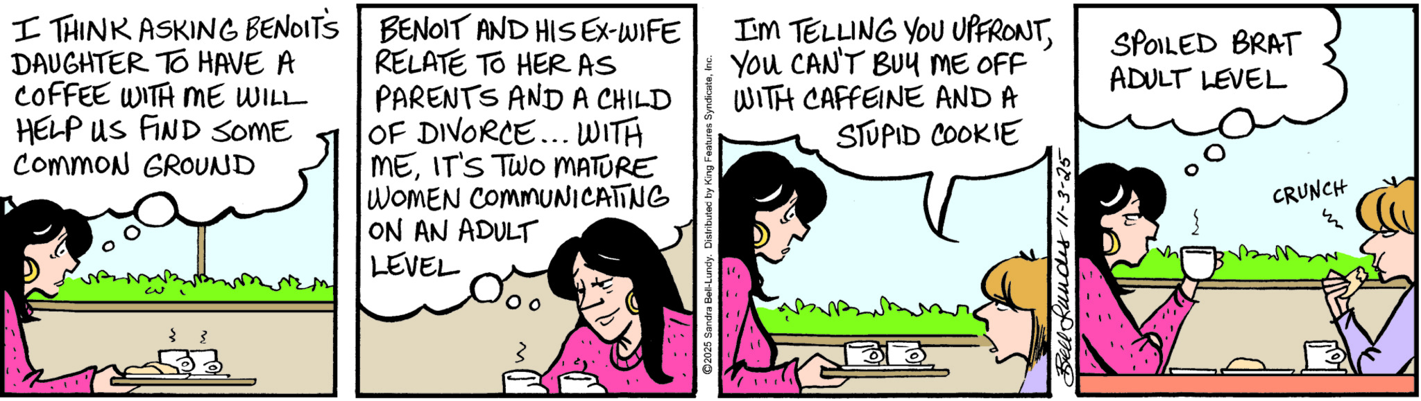 Between Friends Comic Strip 2025-11-03 | Comics Kingdom