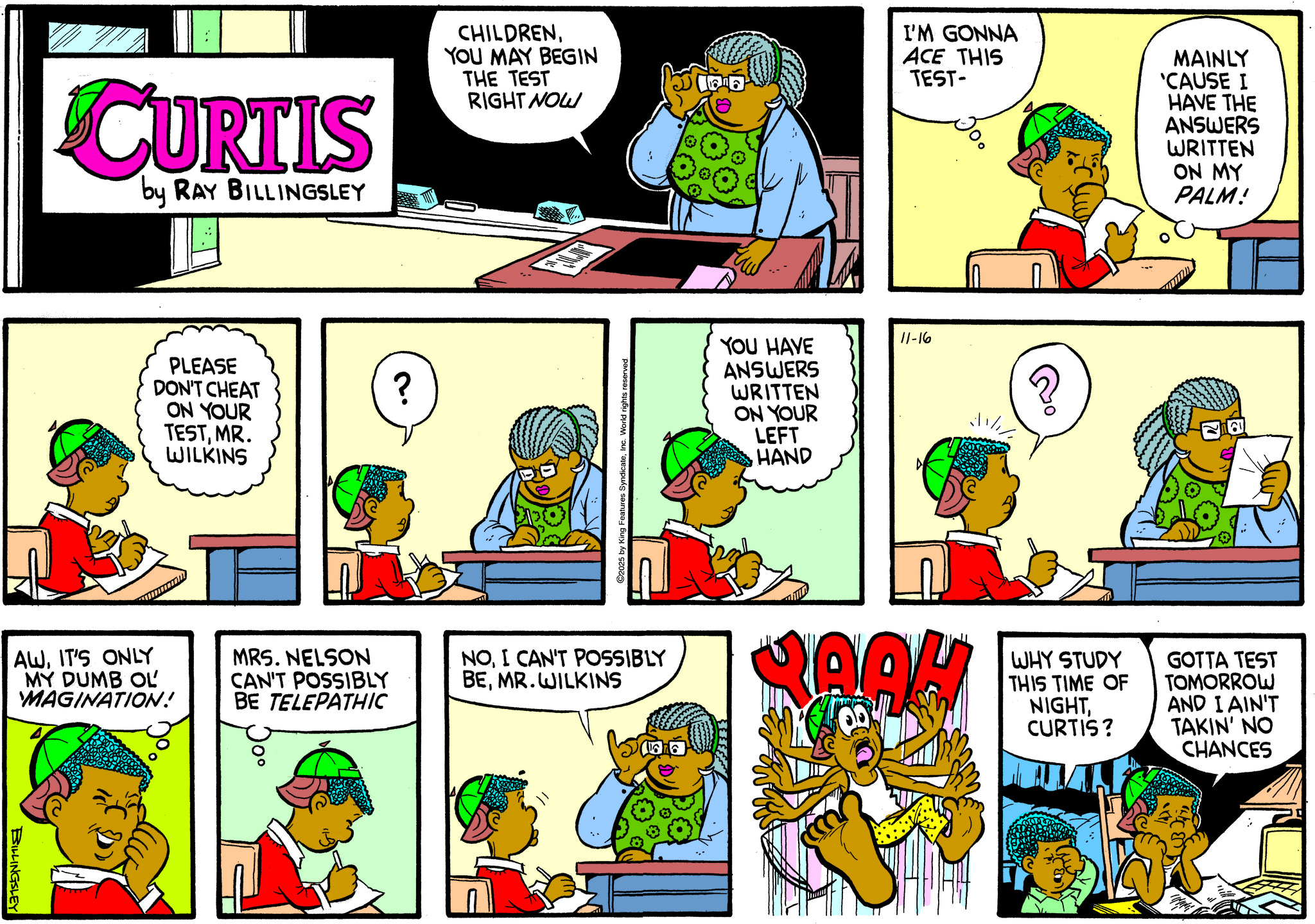 Curtis Comic Strip 2025-11-16 | Comics Kingdom