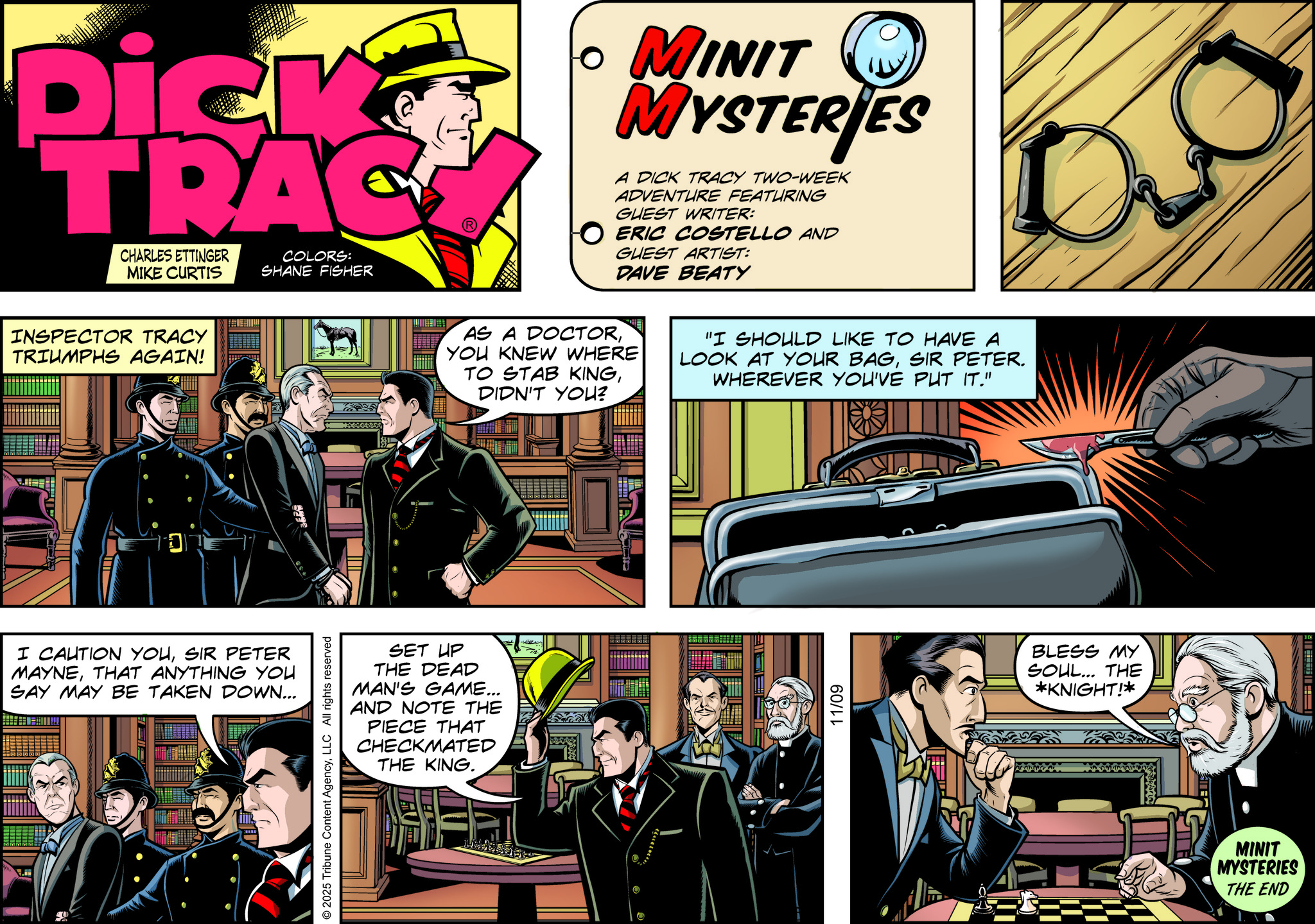 Dick Tracy Comic Strip 2025-11-09 | Comics Kingdom