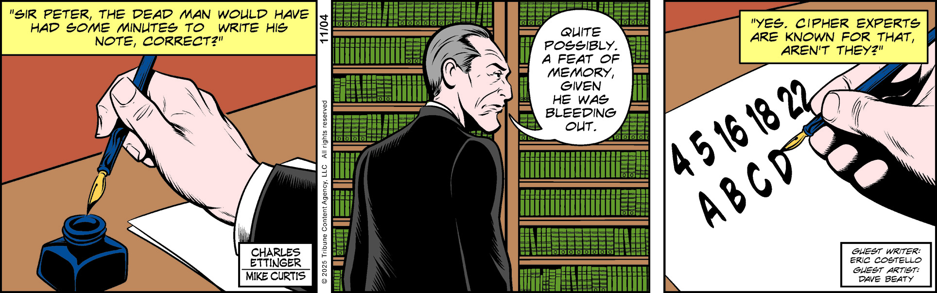 Dick Tracy Comic Strip 2025-11-04 | Comics Kingdom