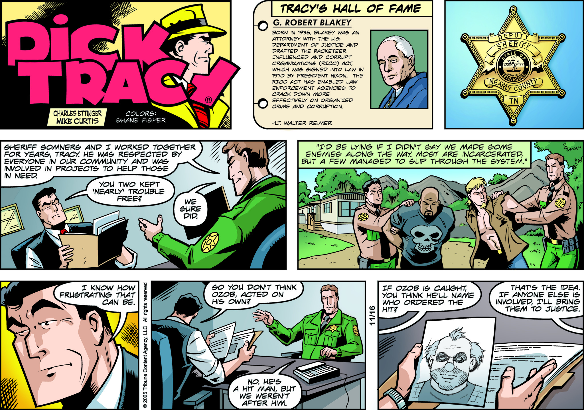 Dick Tracy Comic Strip 2025-11-16 | Comics Kingdom