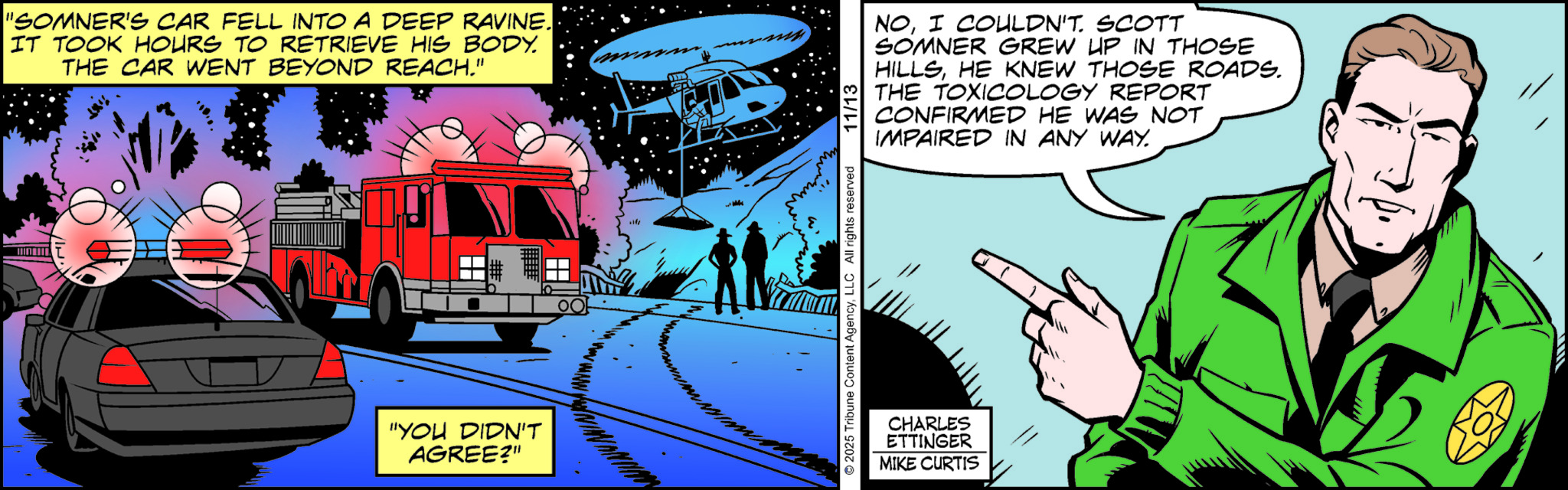 Dick Tracy Comic Strip 2025-11-13 | Comics Kingdom