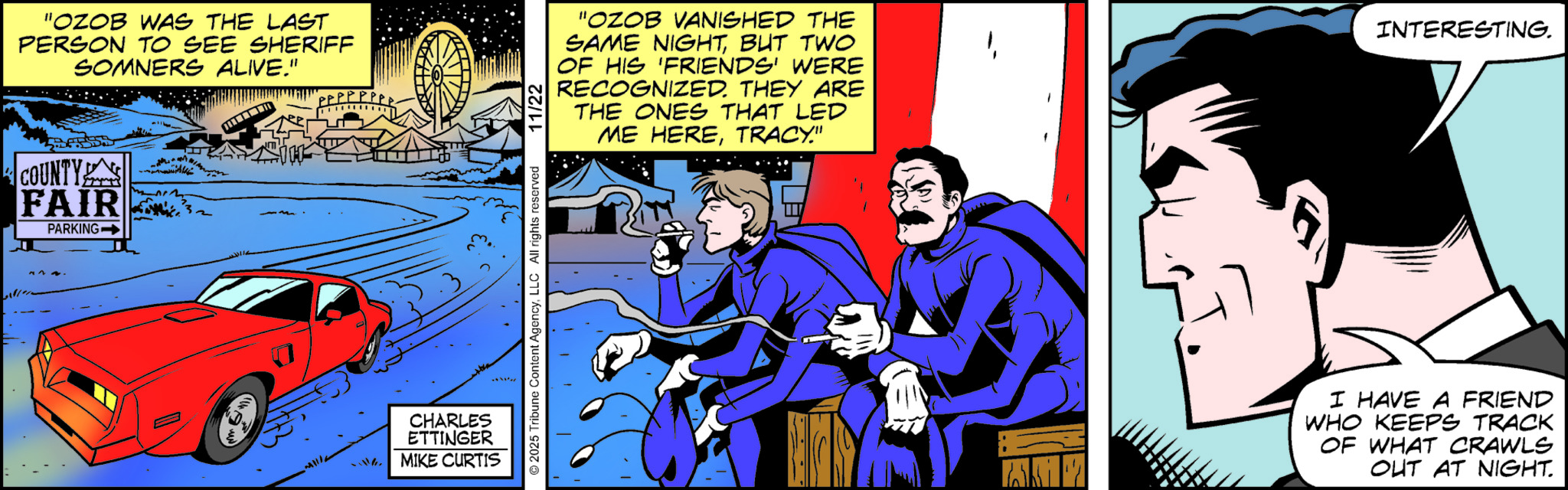 Dick Tracy Comic Strip 2025-11-22 | Comics Kingdom