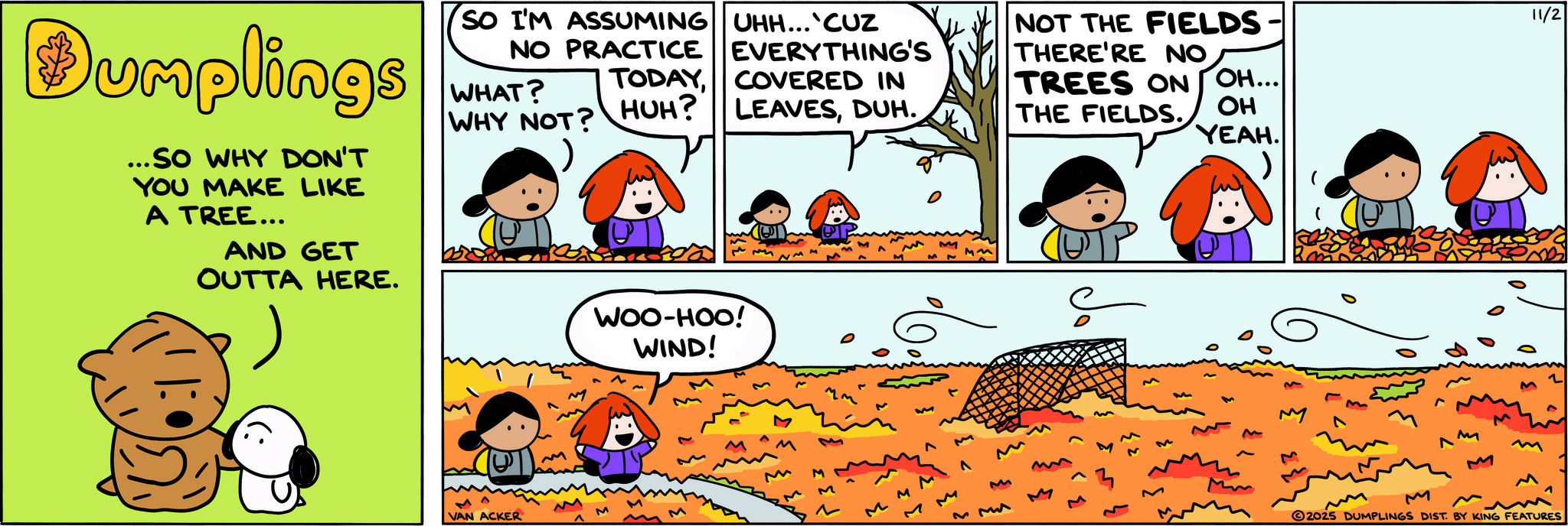 Dumplings Comic Strip 2025-11-02 | Comics Kingdom