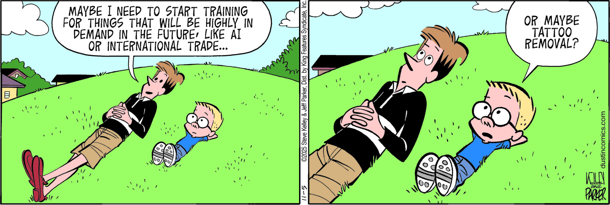 Dustin Comic Strip 2025-11-05 | Comics Kingdom