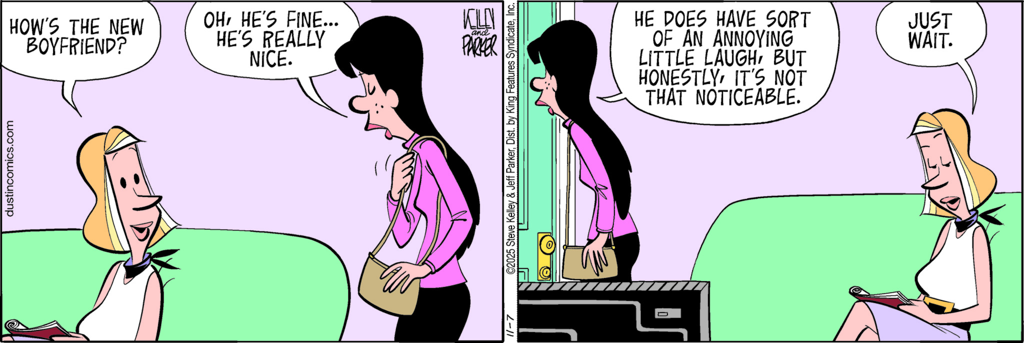 Dustin Comic Strip 2025-11-07 | Comics Kingdom