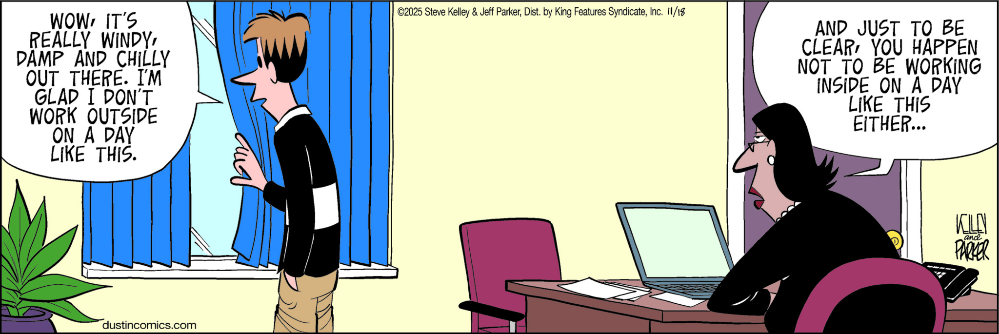 Dustin Comic Strip 2025-11-18 | Comics Kingdom