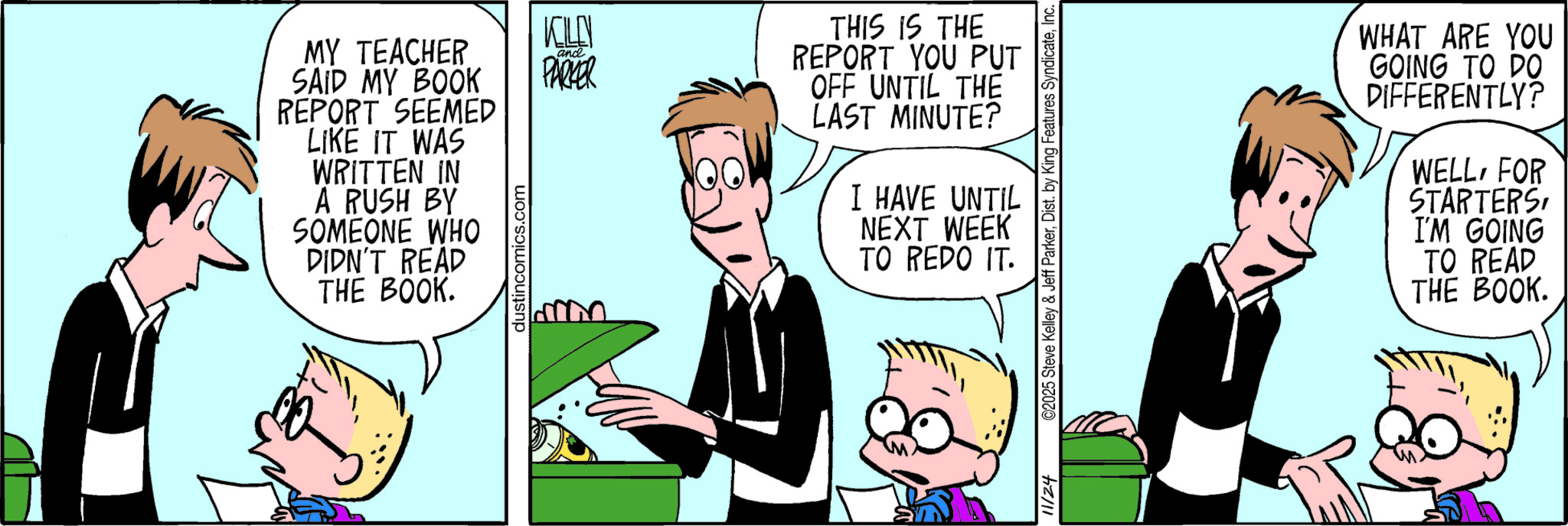 Dustin Comic Strip 2025-11-24 | Comics Kingdom