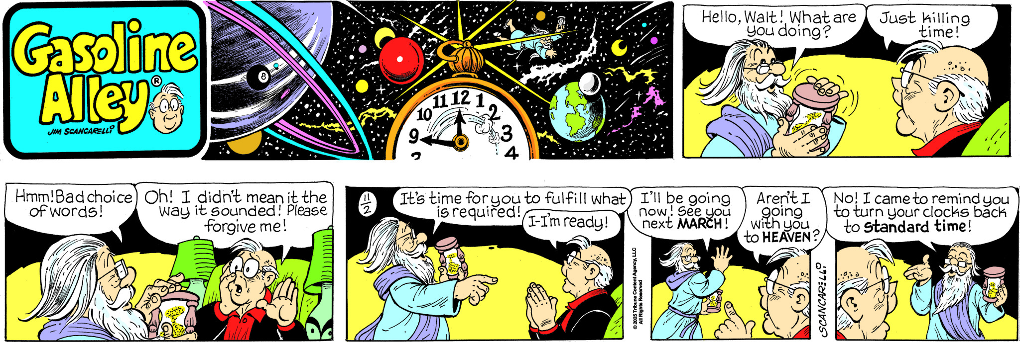 Gasoline Alley Comic Strip 2025-11-02 | Comics Kingdom