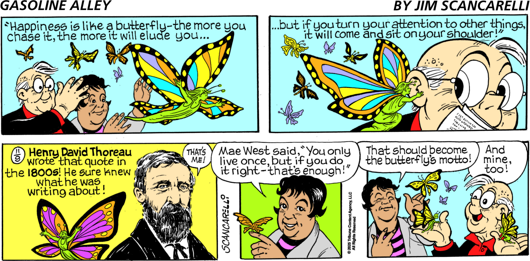 Gasoline Alley Comic Strip 2025-11-09 | Comics Kingdom