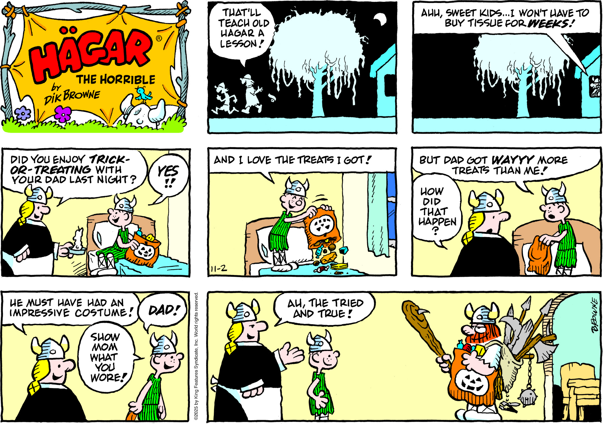 Hagar The Horrible Comic Strip 2025-11-02 | Comics Kingdom