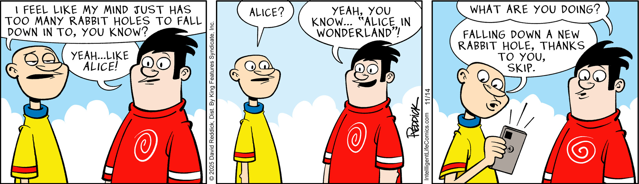 Intelligent Life Comic Strip 2025-11-14 | Comics Kingdom