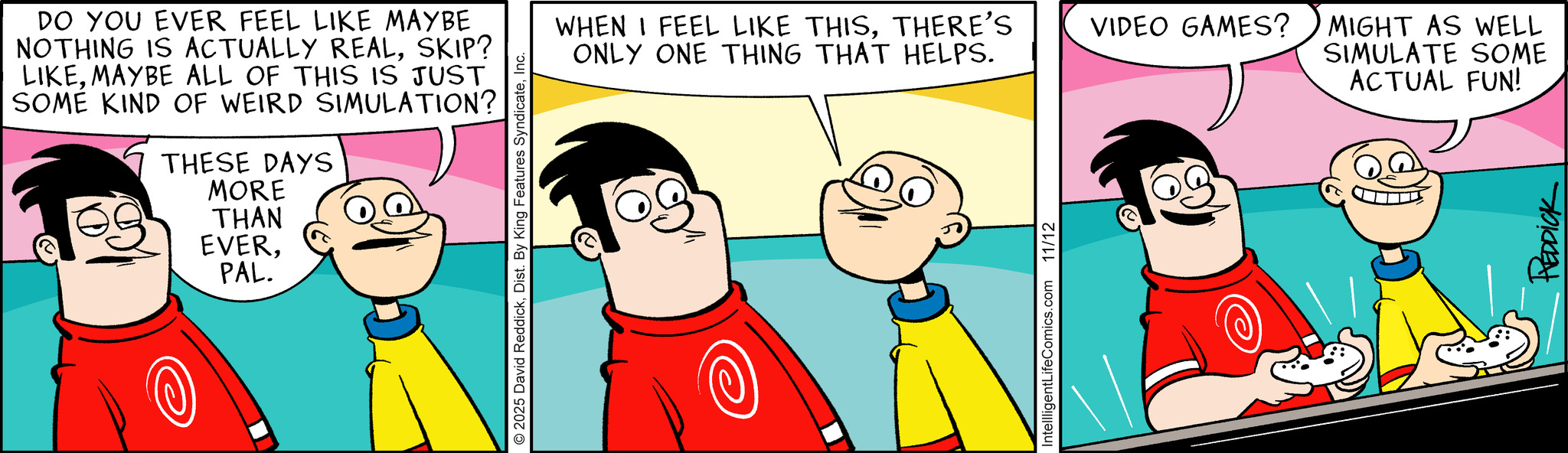 Intelligent Life Comic Strip 2025-11-12 | Comics Kingdom