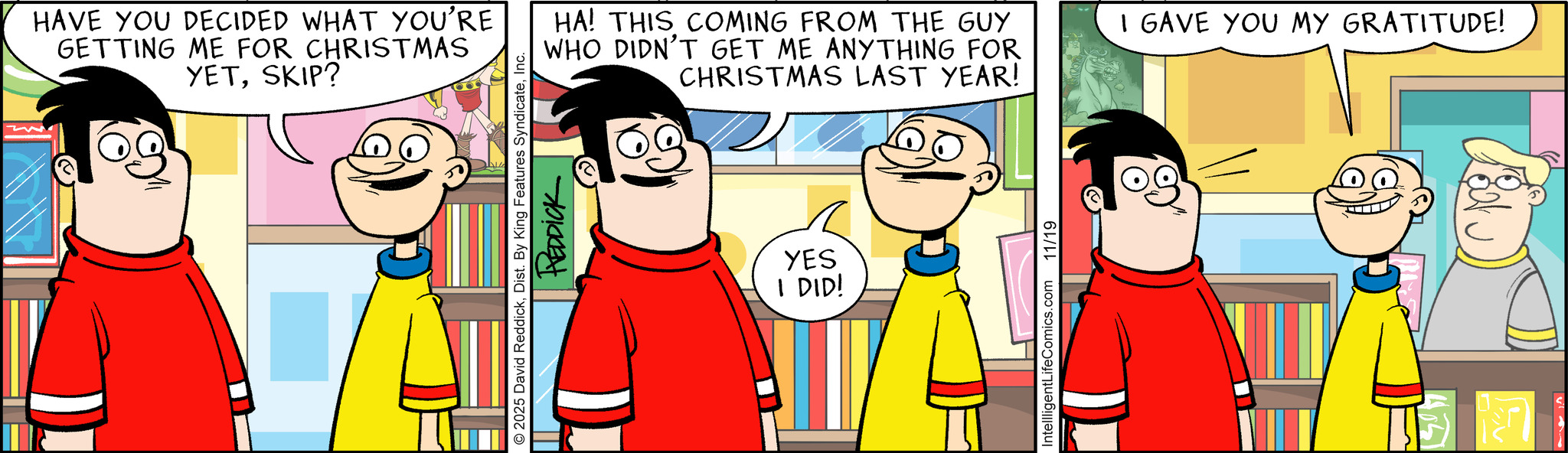 Intelligent Life Comic Strip 2025-11-19 | Comics Kingdom