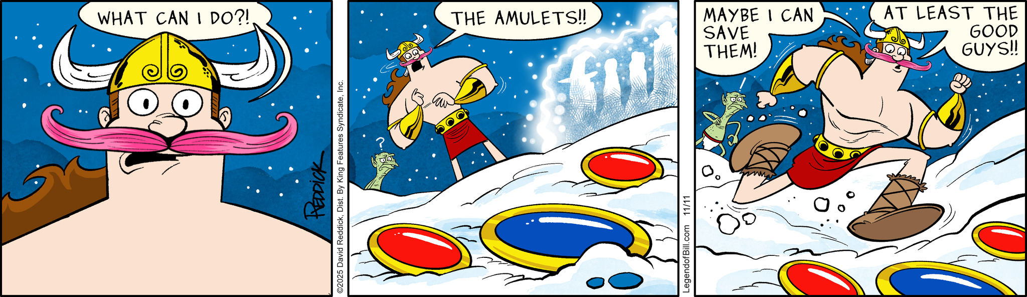 Legend of Bill Comic Strip 2025-11-11 | Comics Kingdom