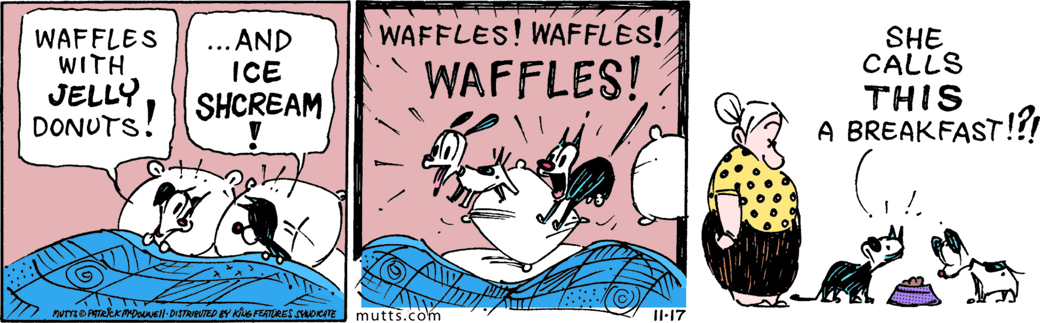 Mutts Comic Strip 2025-11-17 | Comics Kingdom