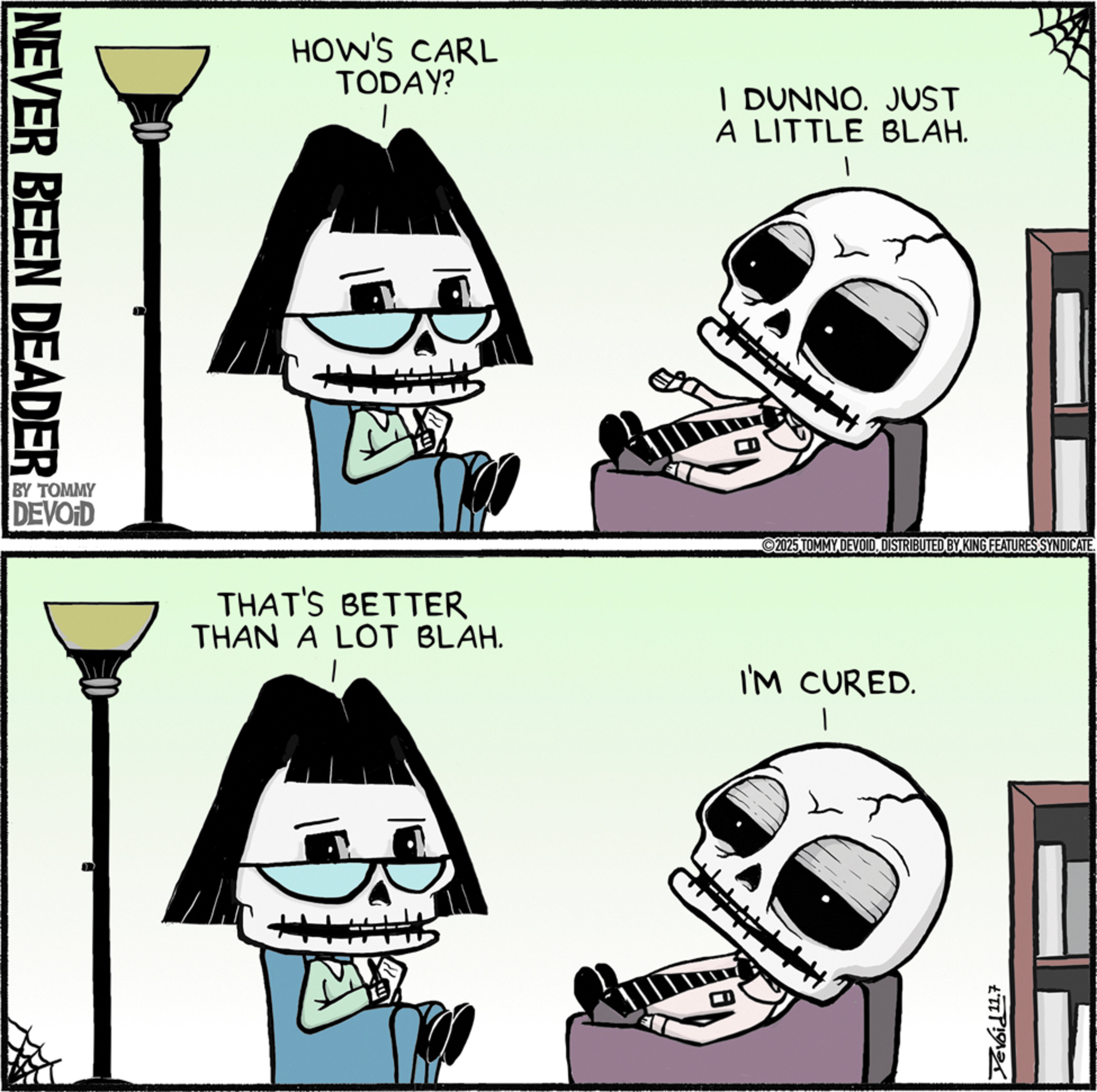 Never Been Deader Comic Strip 2025-11-07 | Comics Kingdom