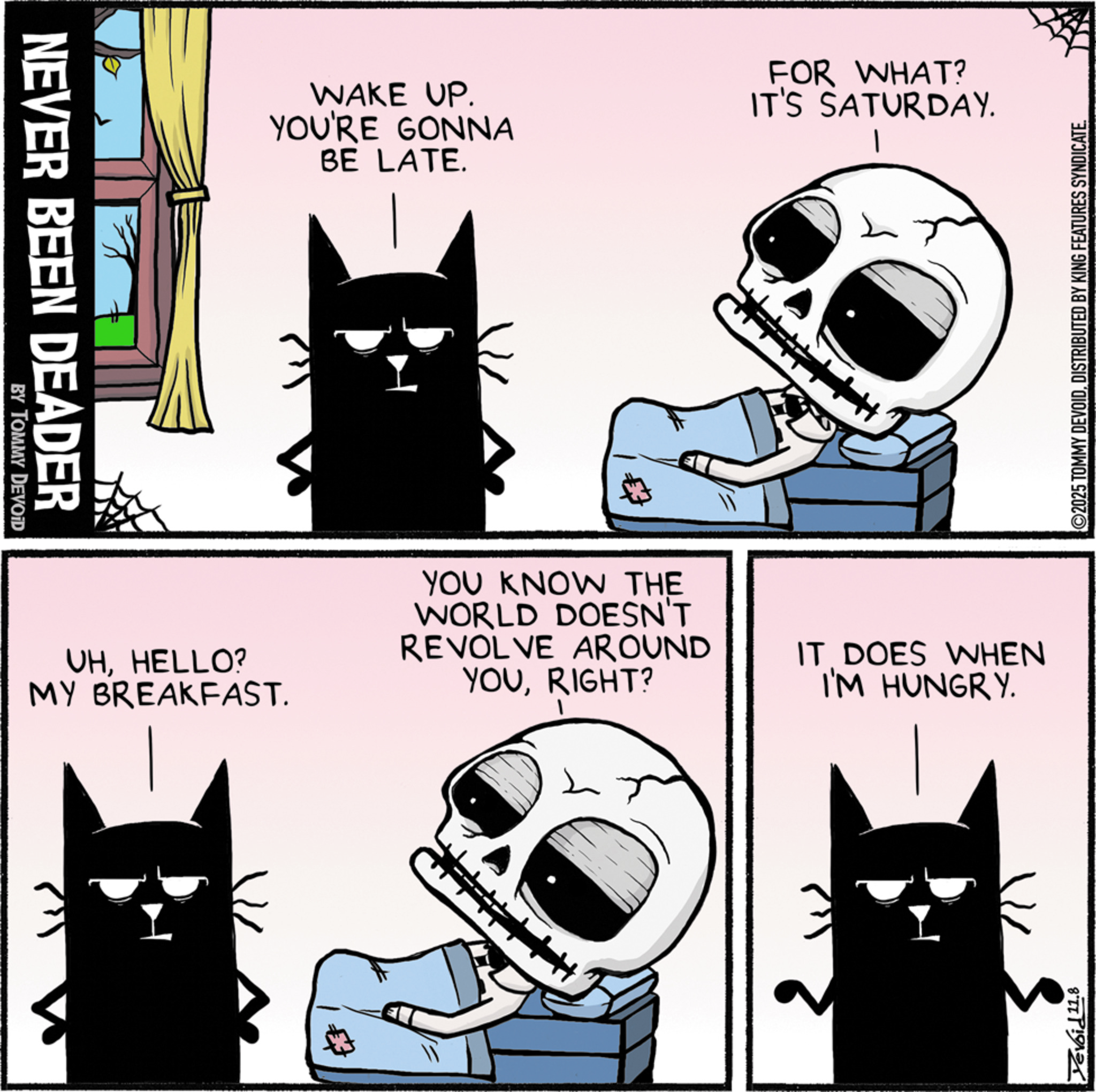 Never Been Deader Comic Strip 2025-11-08 | Comics Kingdom