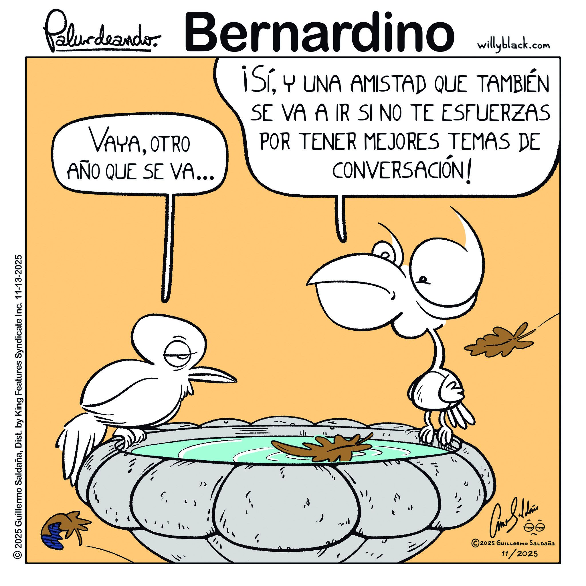 Palurdeando Comic Strip 2025-11-13 | Comics Kingdom