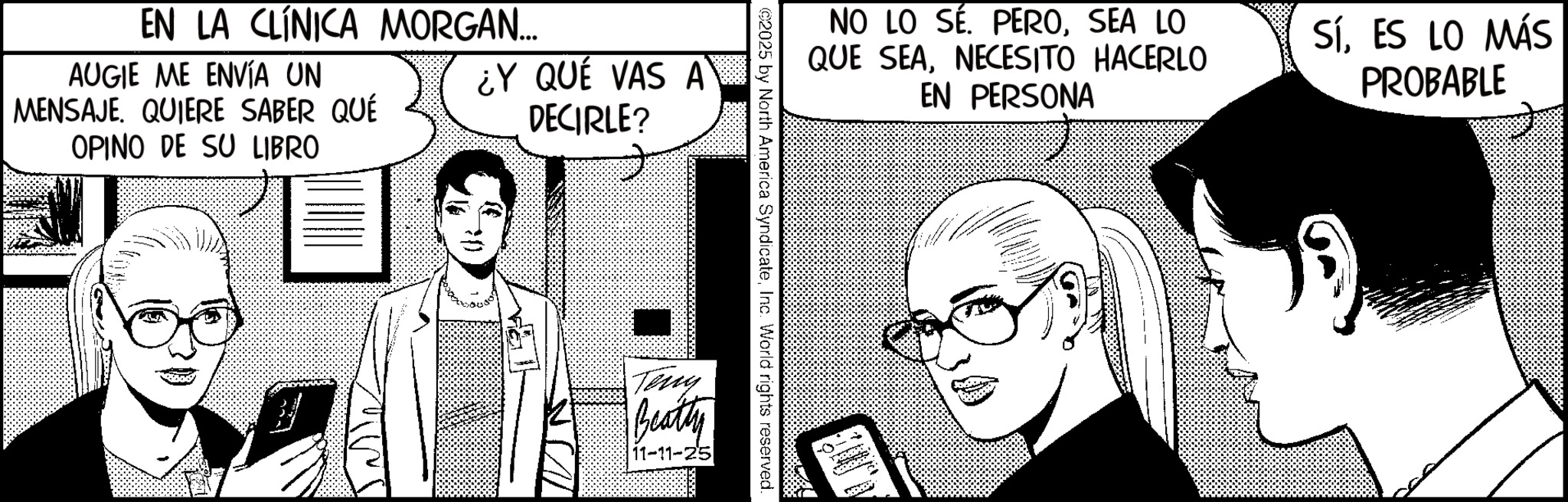Rex Morgan M.D. Comic Strip 2025-11-25 | Comics Kingdom