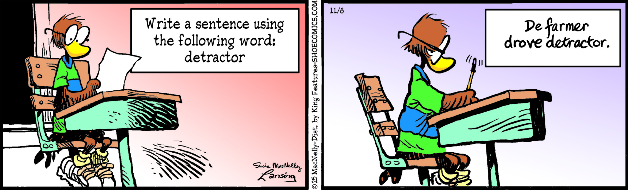 Shoe Comic Strip 2025-11-08 | Comics Kingdom
