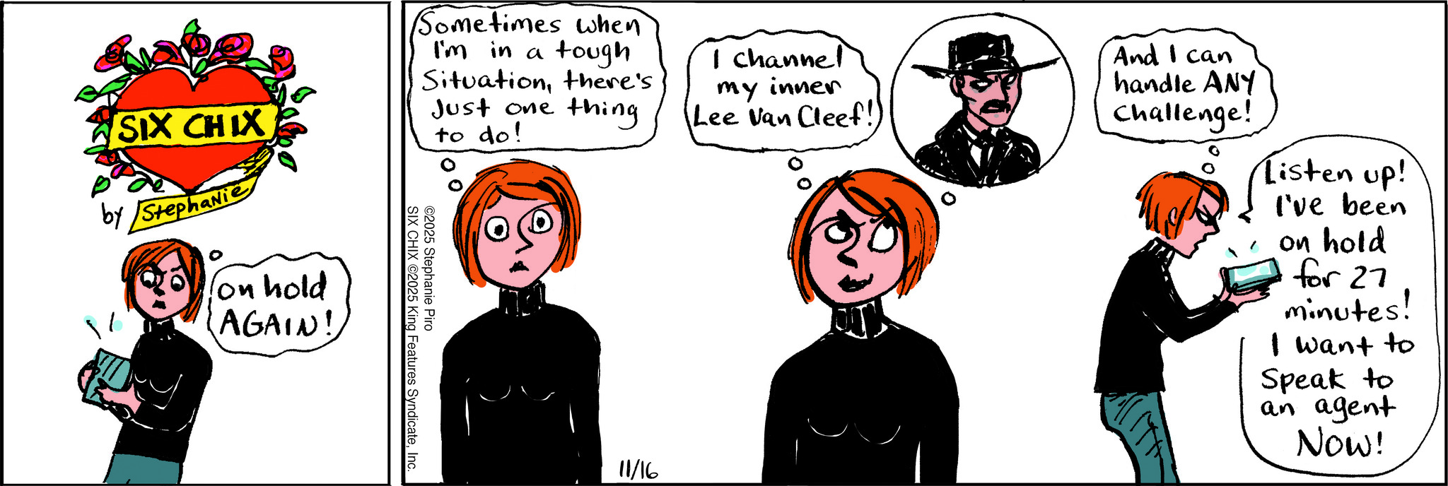 Six Chix Comic Strip 2025-11-16 | Comics Kingdom
