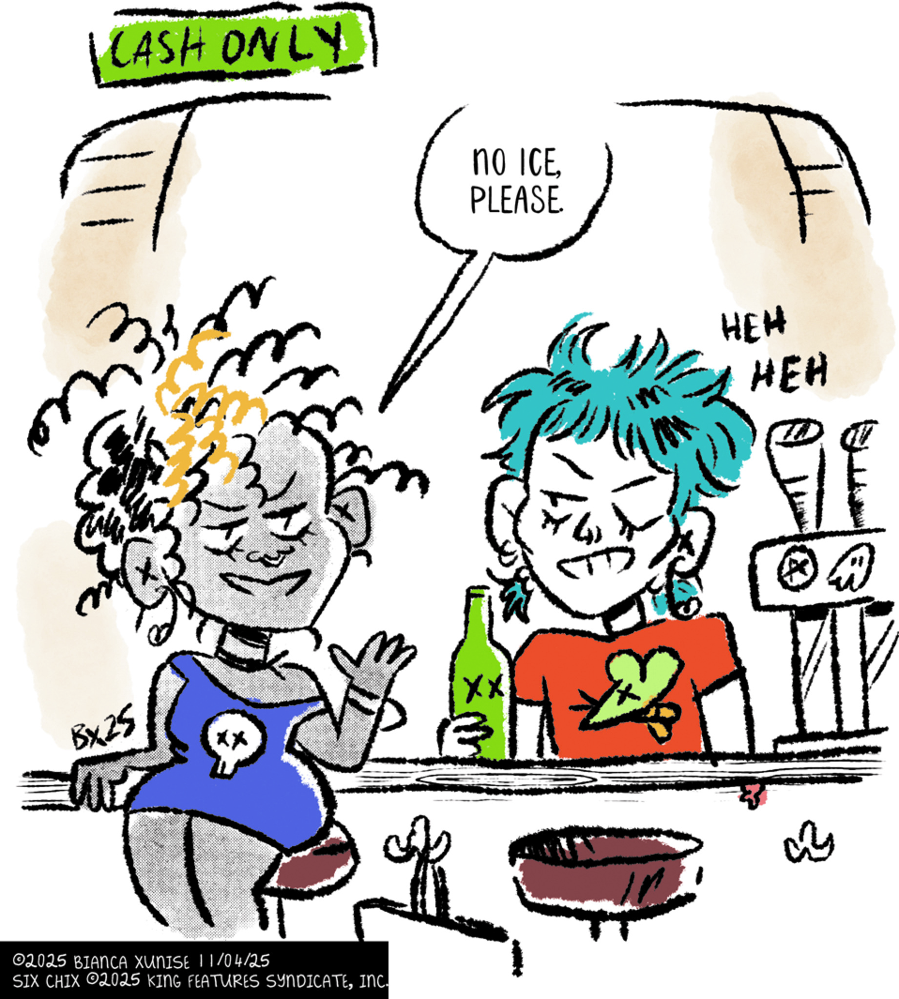 Six Chix Comic Strip 2025-11-04 | Comics Kingdom