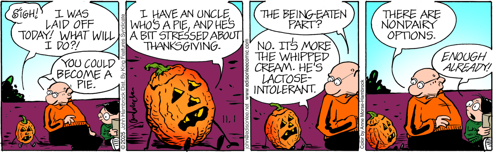 The Brilliant Mind Of Edison Lee Comic Strip 2025-11-01 | Comics Kingdom