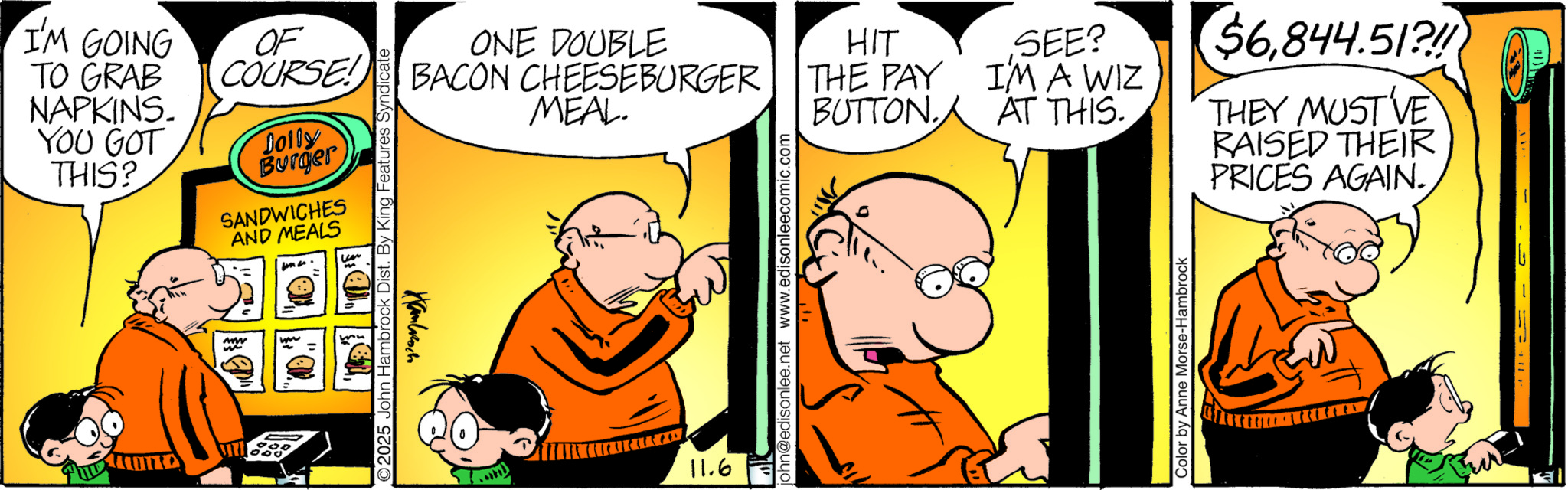 The Brilliant Mind Of Edison Lee Comic Strip 2025-11-06 | Comics Kingdom
