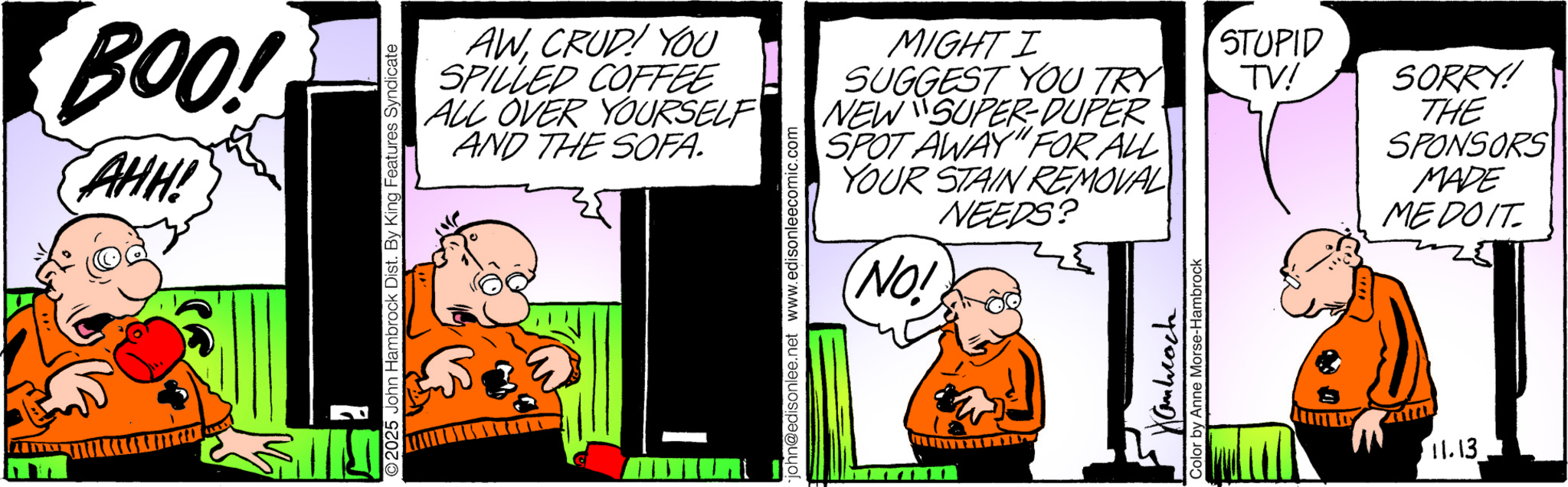 The Brilliant Mind Of Edison Lee Comic Strip 2025-11-13 | Comics Kingdom